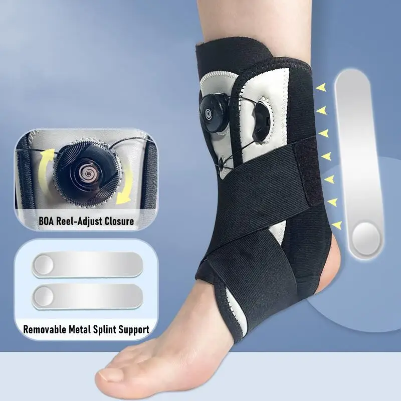 1PCS-Adjustable-Sprain-Ankle-Support-Brace-Men-Women-Sport-Orthosis ...
