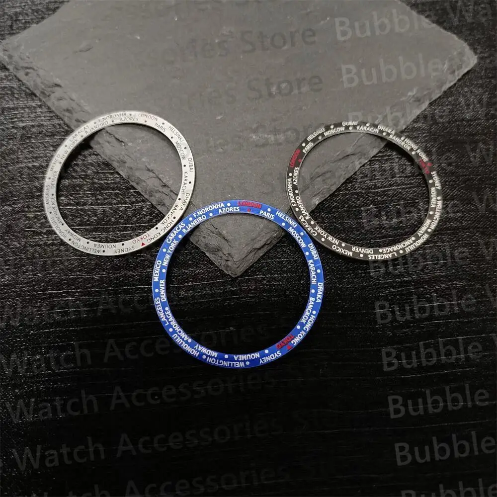 Mod 38MM Silver Blue Black Aluminum Bezel Insert Fit For SKX6105 ...