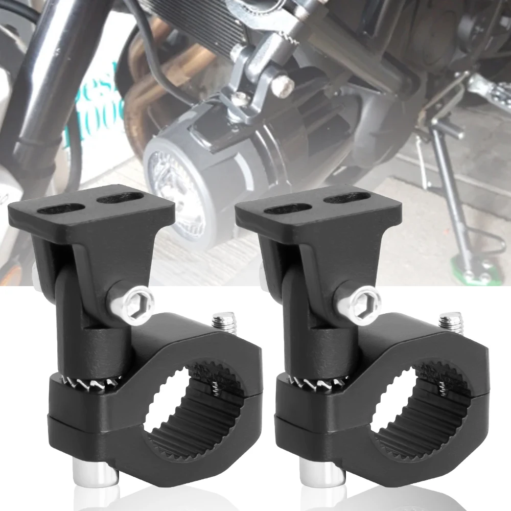 Motorcycle LED Headlight Spotlight Clamps Bracket Tube Mount for ...