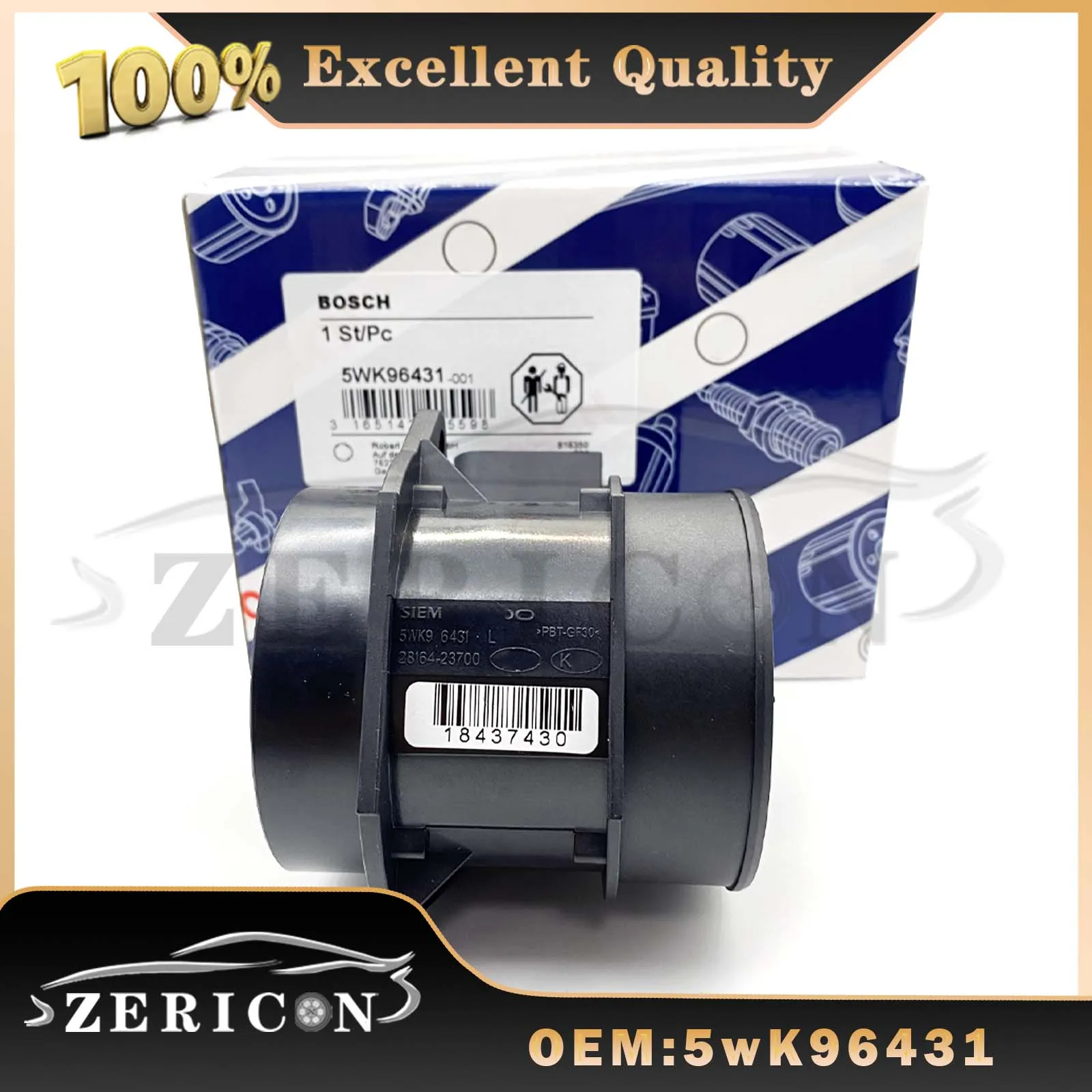 New-Mass-Air-Flow-Meter-Sensor-5WK96431-FOR-Hyundai-Sonata-Kia-2-0 ...