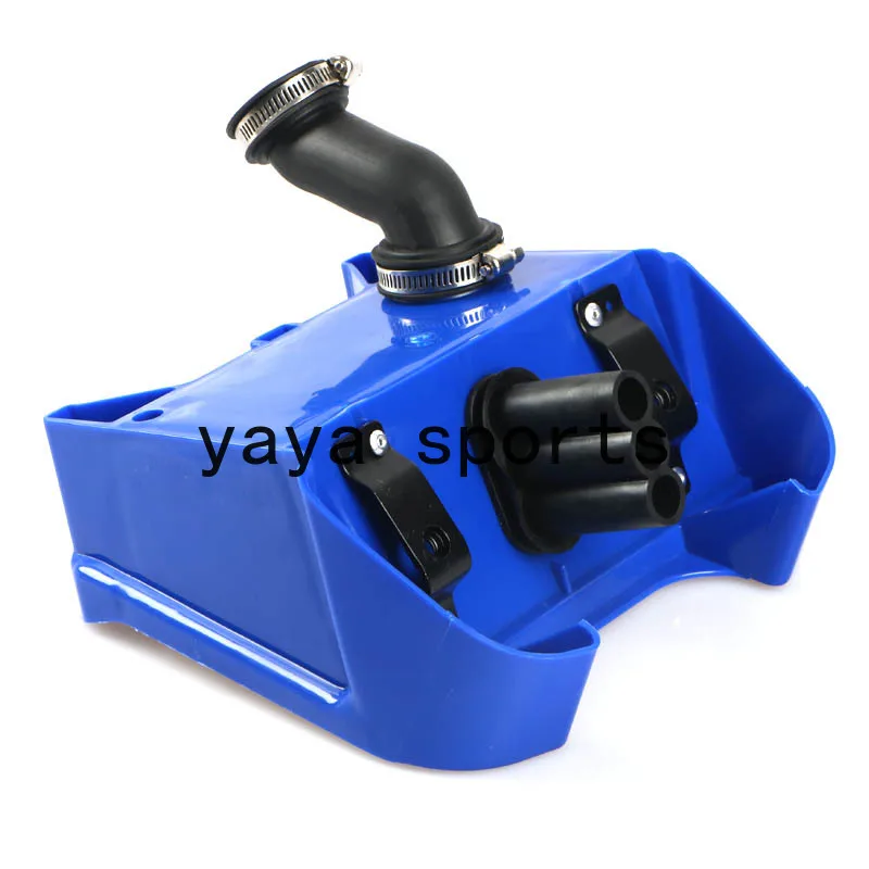 Blue Black Air Filter Cleaner Box Assembly Compatiable For Yamaha ...