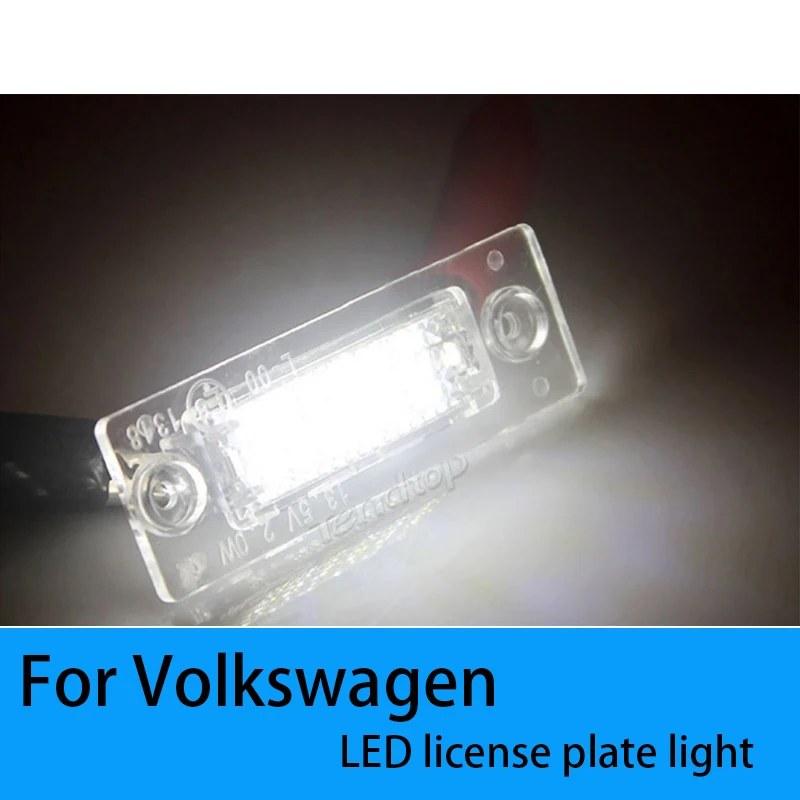 12V-LED-license-plate-light-for-Volkswagen-Golf-Jetta-Caddy-MK-Passat ...