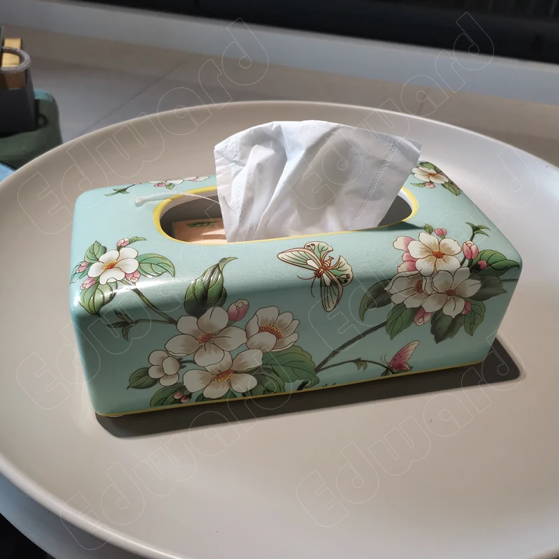 Creative-Tissue-Box-Holder-Ceramic-Nordic-Style-Tissue-Boxes-Home ...