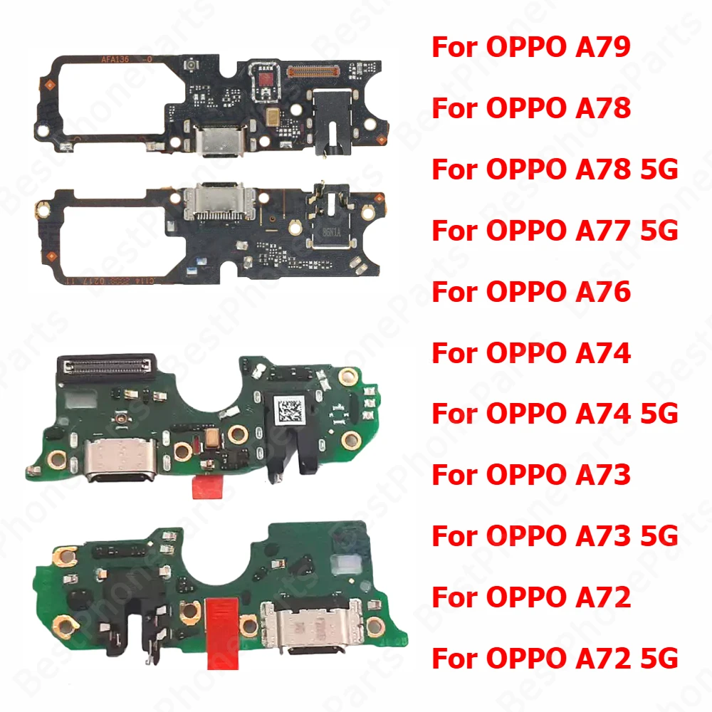 Charging Port For OPPO A79 A78 A77 A76 A74 A73 A72 4G 5G Charge Board ...