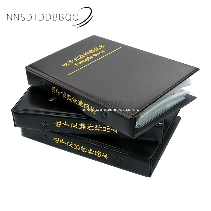0402 0603 0805 1206 0201 Chip SMD Resistor Capacitor Book Sample book ...