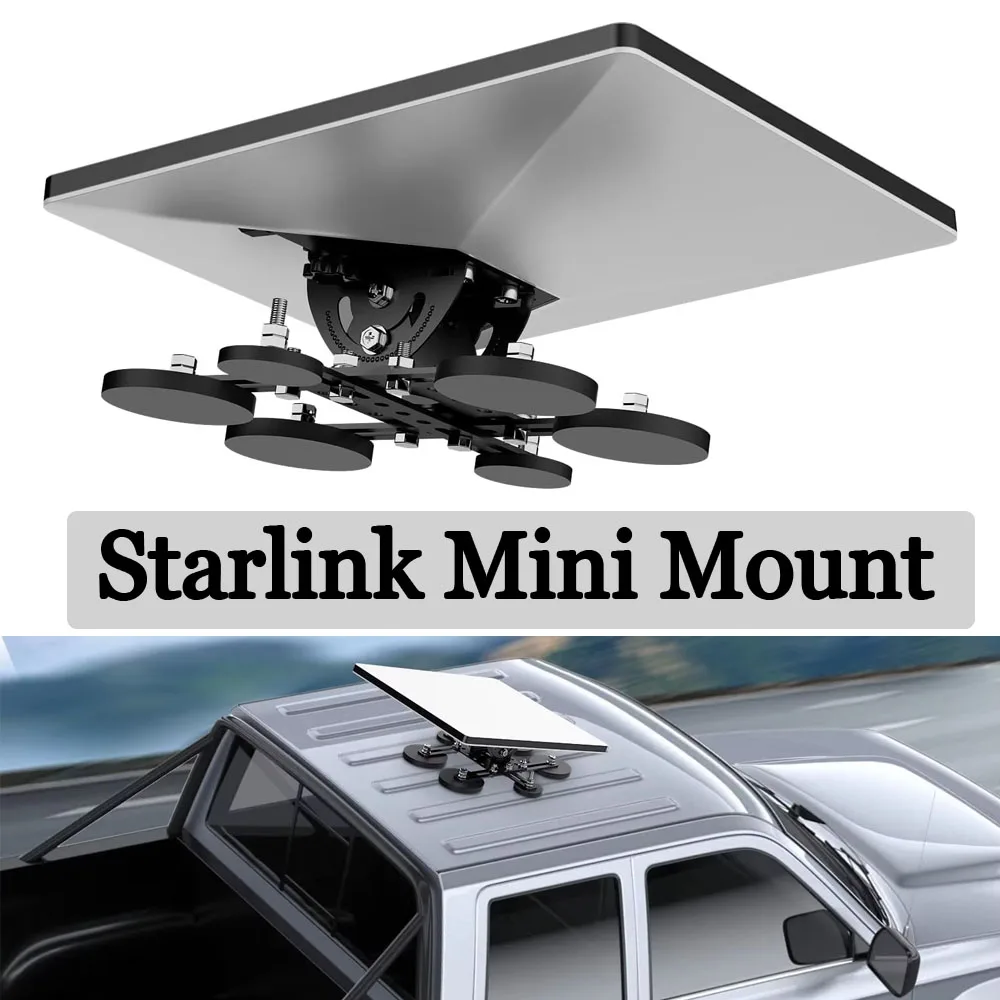 Starlink-Mini-Car-Mount-211-pounds-Magnetic-Roof-Mount-Standard-Dish ...