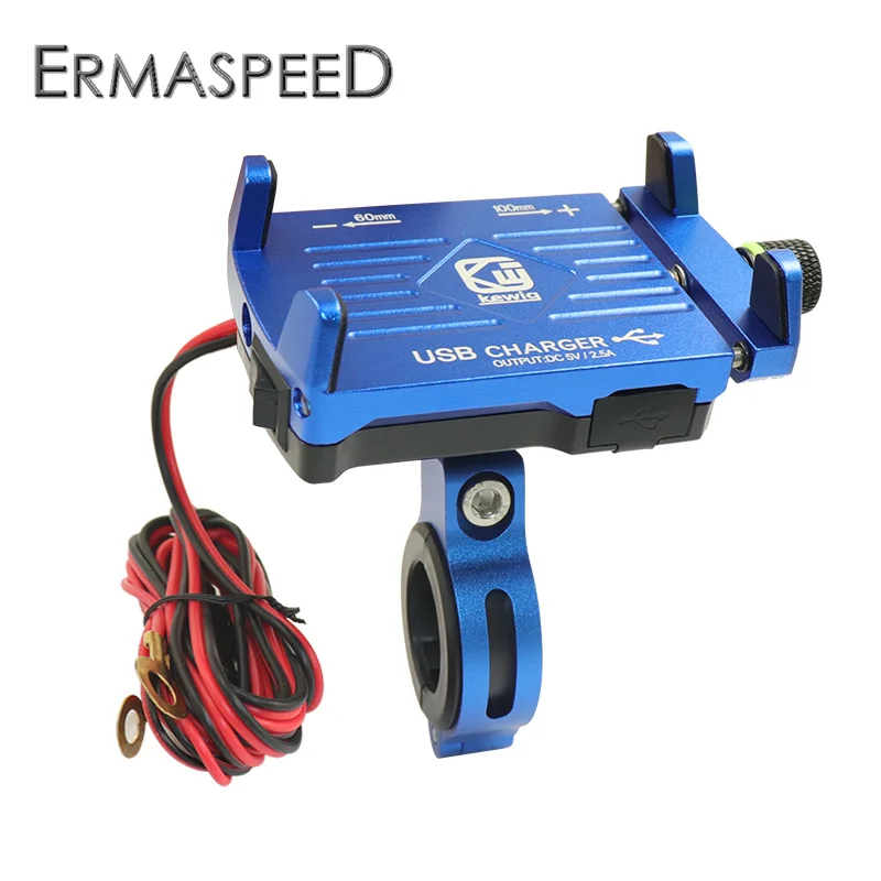 Aluminum-Motorcycle-Universal-Phone-Holder-With-2-5A-Quick-Charge-USB ...