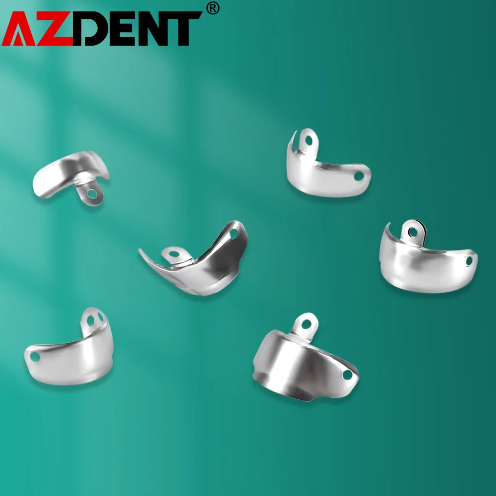 50PCS-Dental-Matrix-Bands-Sectional-Contoured-Metal-Matrices-For-Teeth ...