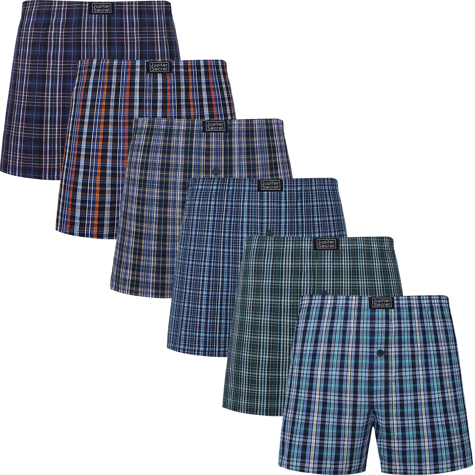JupiterSecret-6-12-pcs-Men-s-Cotton-Boxer-Shorts-Random-Style-Casual ...