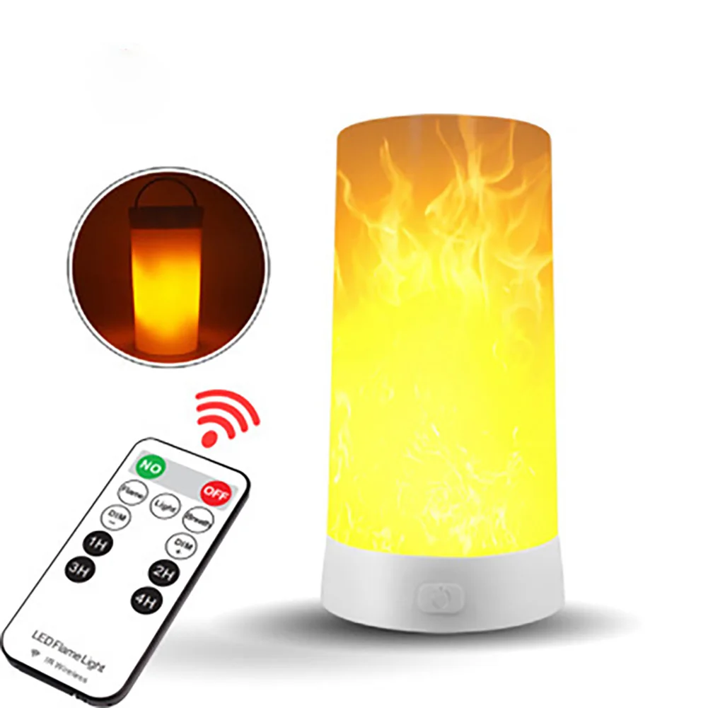 USB-LED-Flame-Lamp-Simulated-Flame-Effect-Light-Realistic-Fire ...