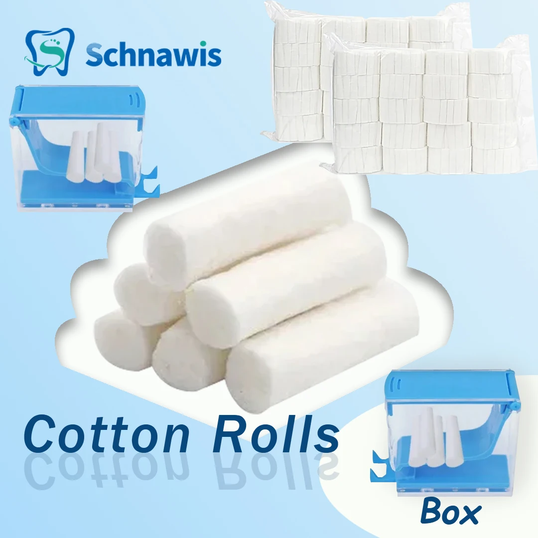 Dental-Medical-Surgical-Cotton-Rolls-Tooth-Gem-Cotton-Roll-Disposable ...
