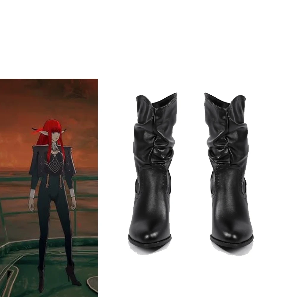 Game ReFantazio Metaphor ReFantazio Hulkenberg Cosplay Boots Women's ...