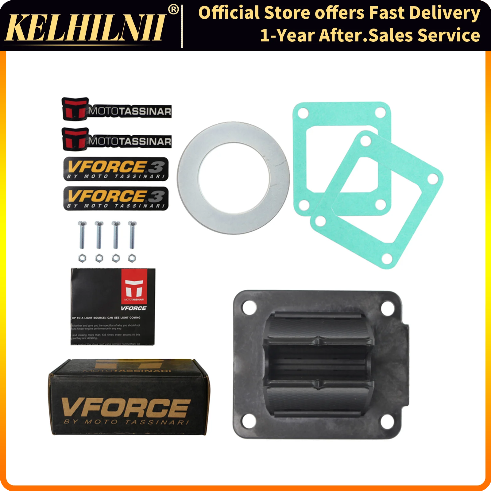 VFORCE-3-Reed-Valve-V384A-V-For-Kawasaki-KX80-KX85-KX100-Suzuki-RM100 ...