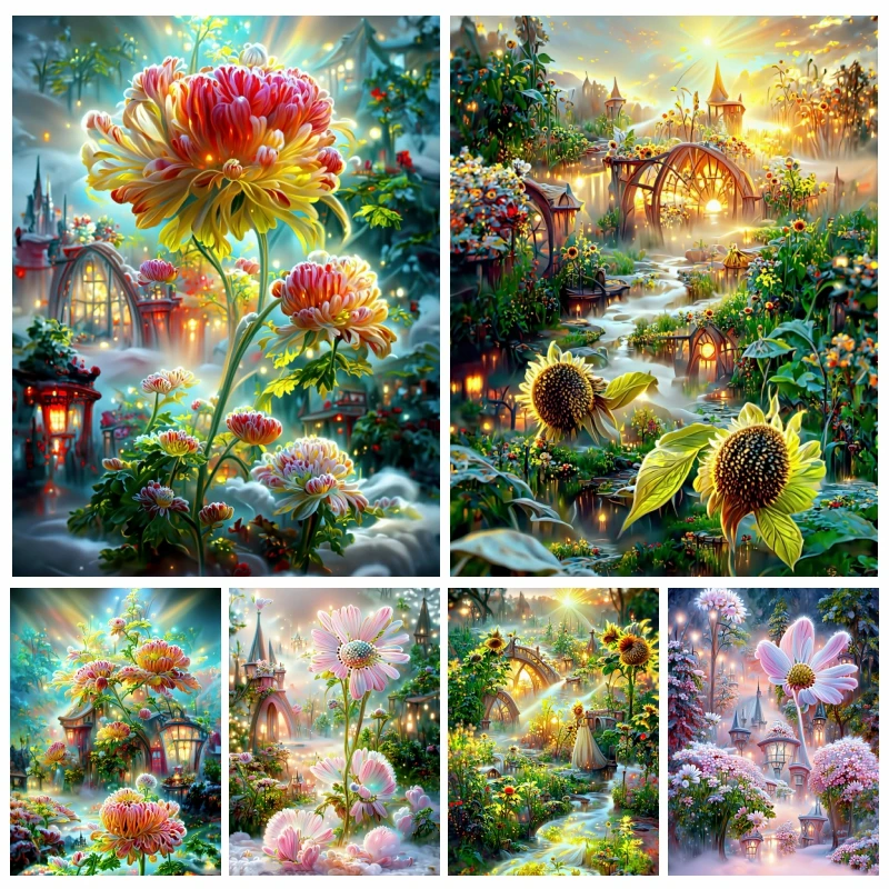 Fantasy Flowers Art