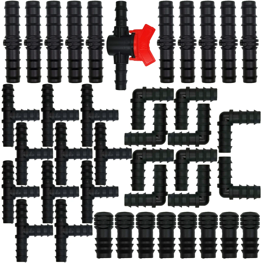 Oasis-Drip-Irrigation-Watering-16mm-Barbed-Fittings-Connectors-Tee ...