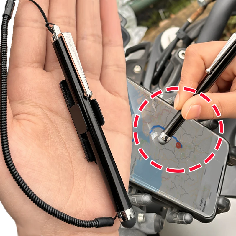 Portable Stretchable Motorcycle Electric Car Riding Stylus Smartphone ...