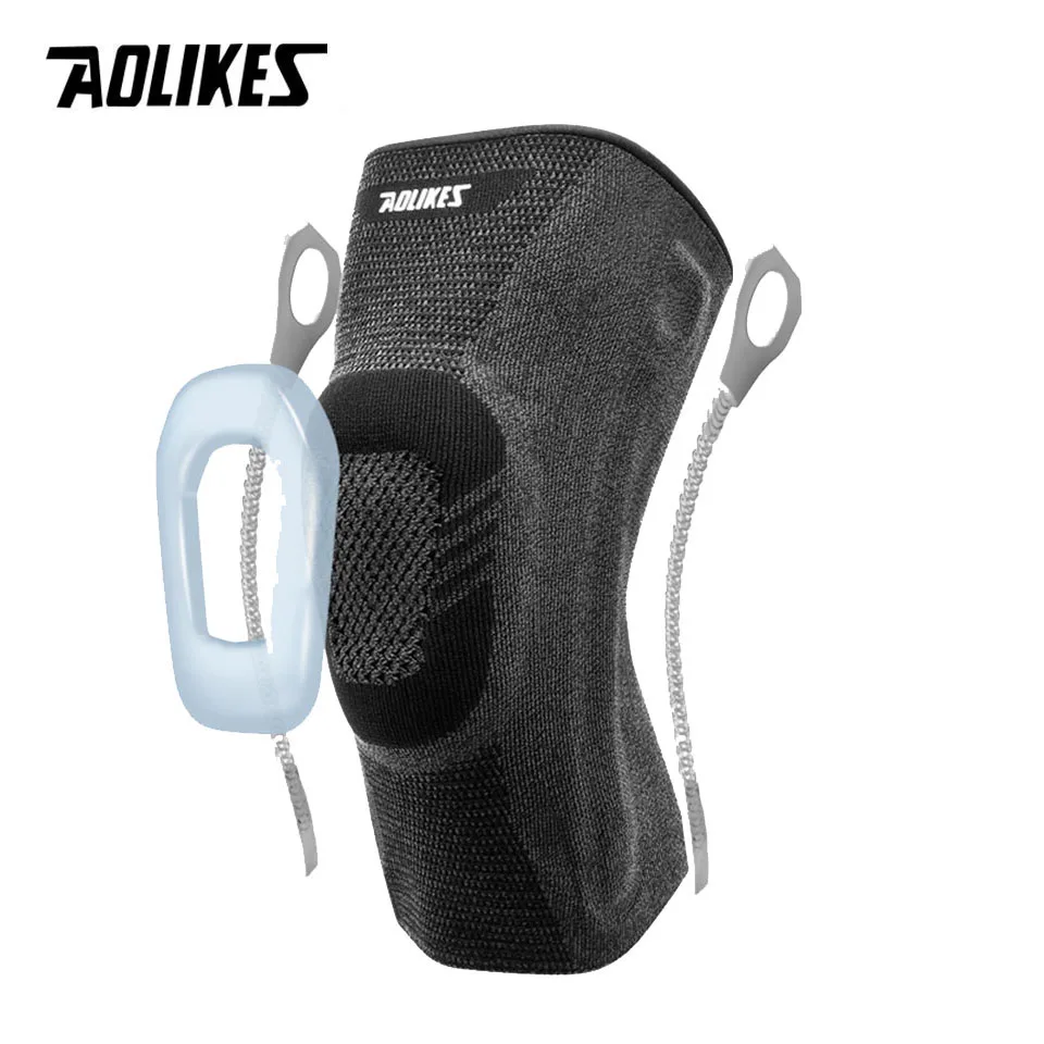 AOLIKES-1PCS-Breathable-Knee-Support-for-Men-Pressurized-Elastic-Knee ...