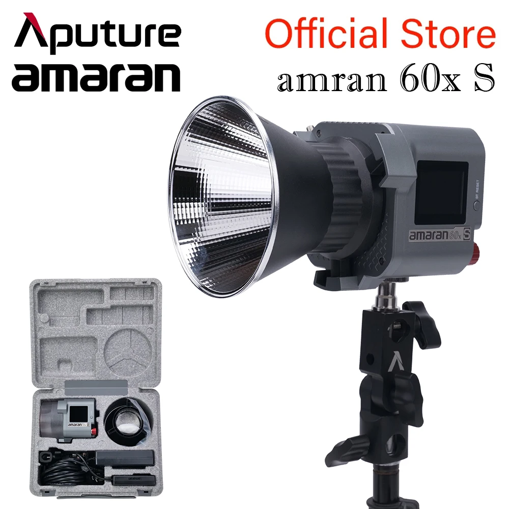 Aputure Amaran COB 60x 60D S series Bi-Color LED Video Light Studio LED ...