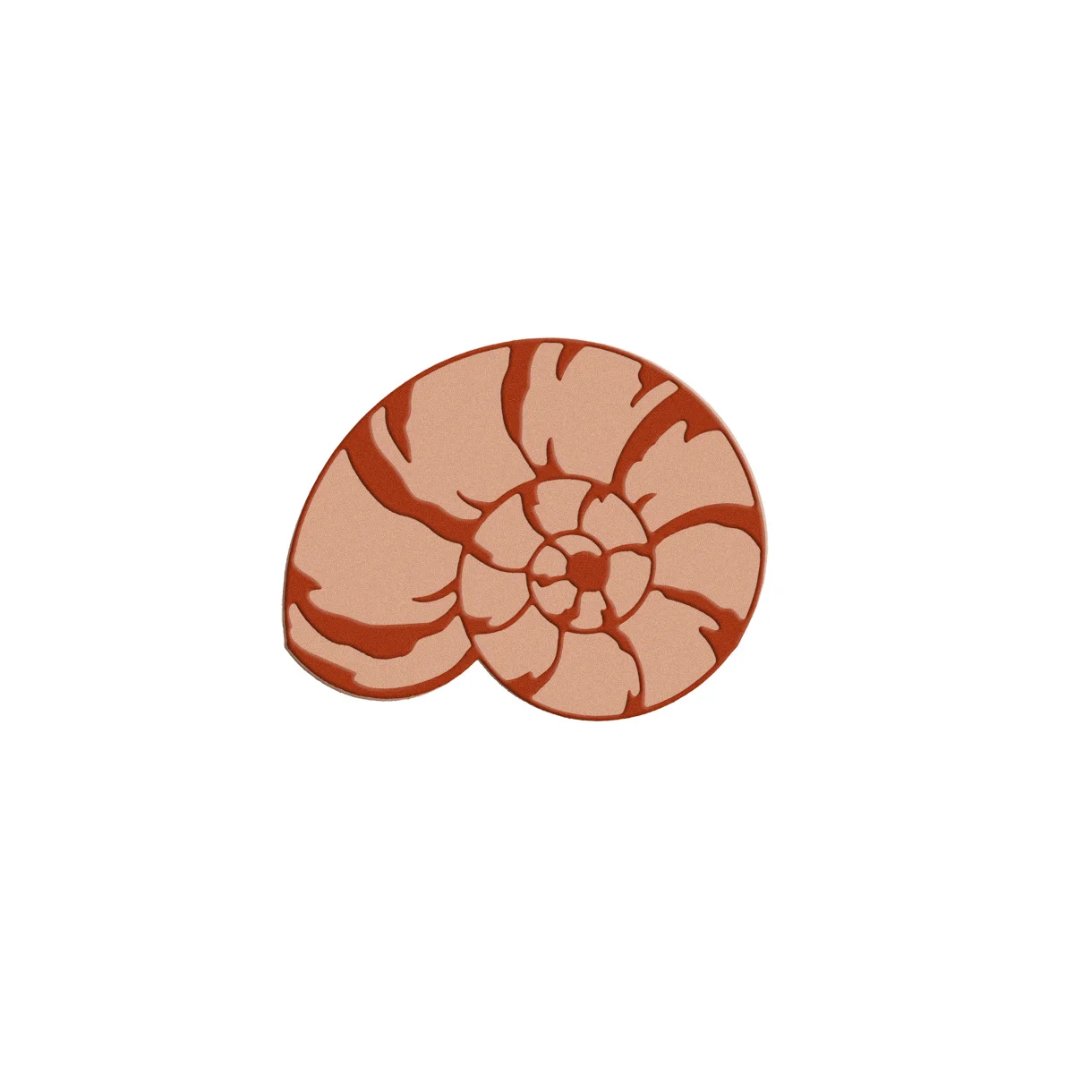 Nautilus Shell Stencil