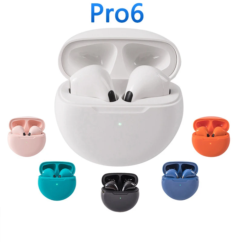 Novo original pro6 toque sem fio bluetooth 5.0 esportes música fone de ...