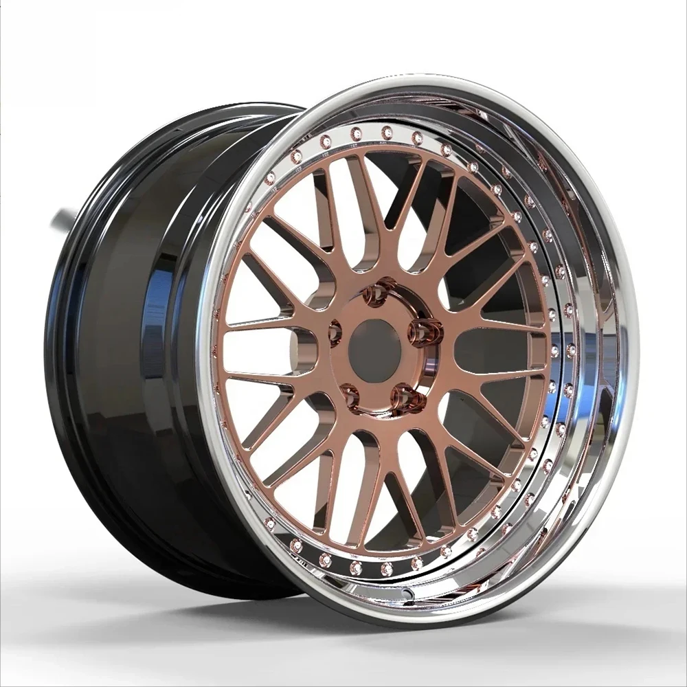 Design Rays Forged Wheels Silver 5x112 18 19 20 21 22 Inch Elaborate ...