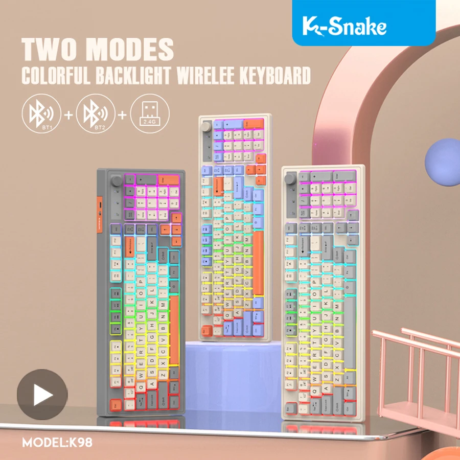 Backlit-Wireless-Gaming-Mechanical-Bluetooth-Keyboard-Gamer-RGB-For-PC ...