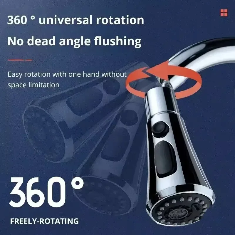 Kitchen-Pull-Out-Faucet-Sprayer-Nozzle-3-Modes-ABS-Water-Saving ...
