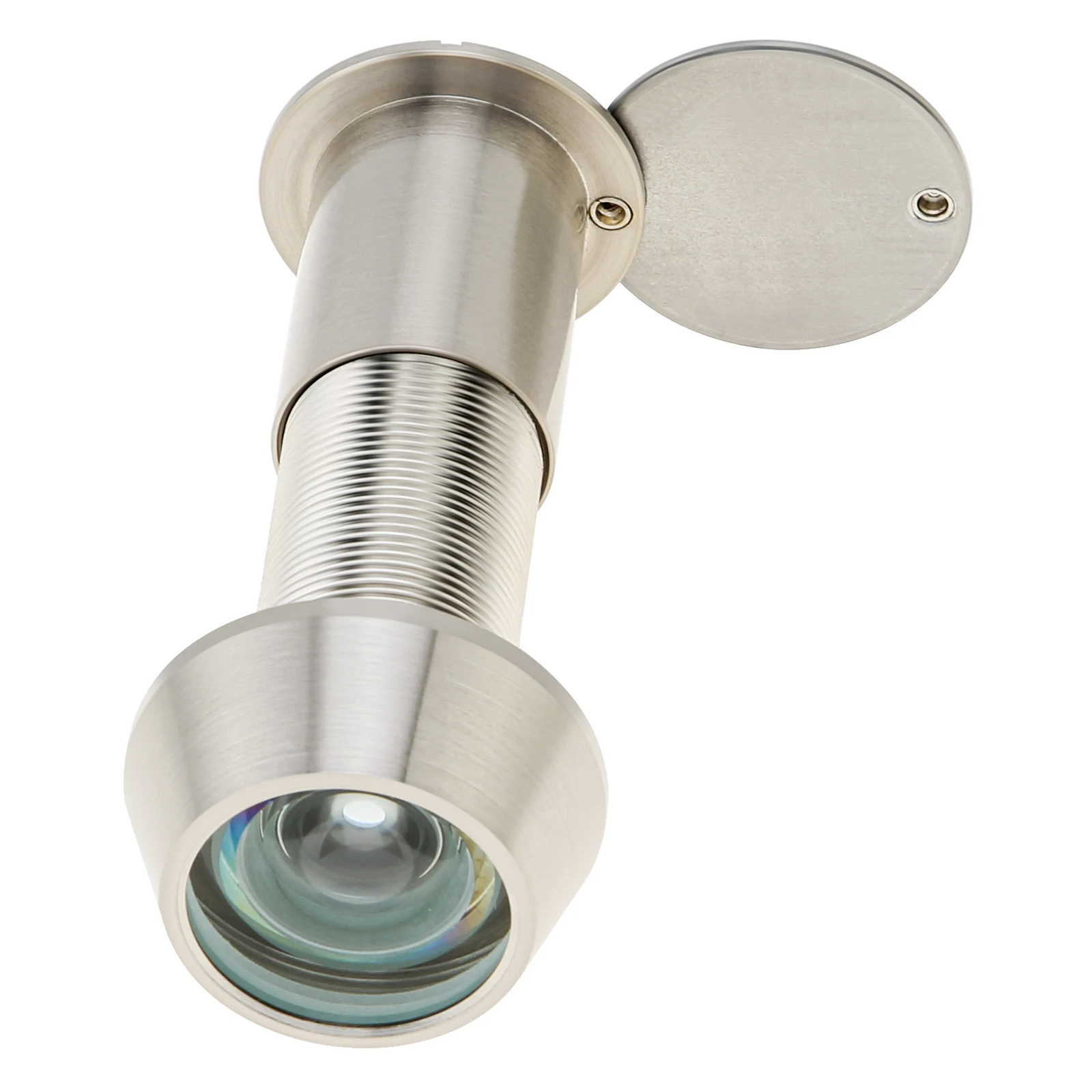 Wide Angle Door Viewer 220 Degree Peephole - Solid Brass Security Peek ...