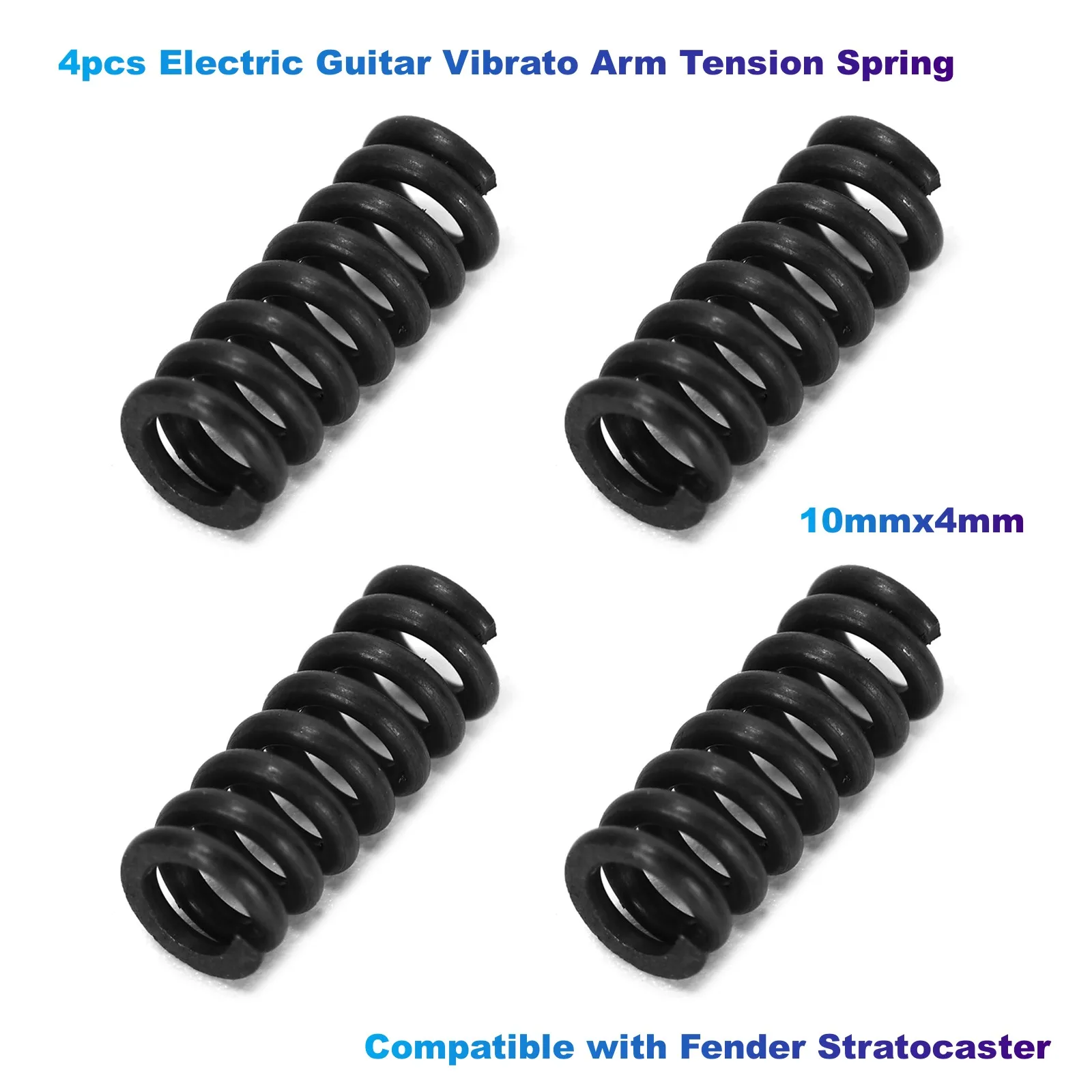 4pcs Electric Guitar Vibrato Arm Tension Spring 10x4mm for Compatible ...