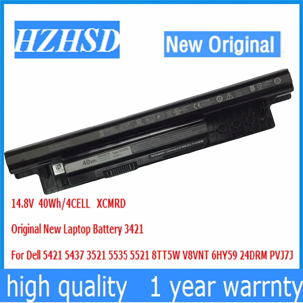 14.8V 40Wh XCMRD Original Laptop Battery for Dell Inspiron 3421 5421 3521 5521 3721 3521 5721 ...