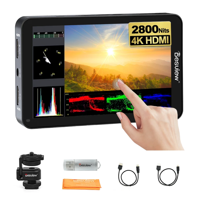 Desview-R6-Camera-Field-Monitor-2800nits-5-5-inch-Full-HD-Touch-Screen ...