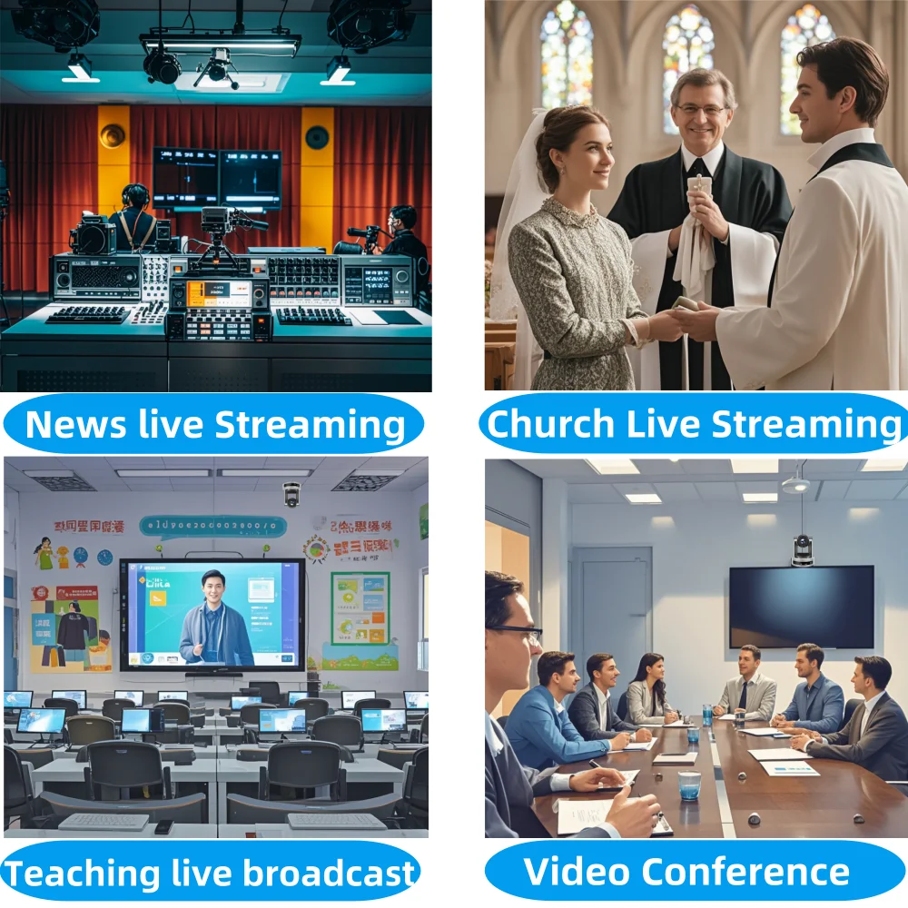 Conference Camera PTZ Video 4K 1080P Live Streaming – TREASURE PIXELS
