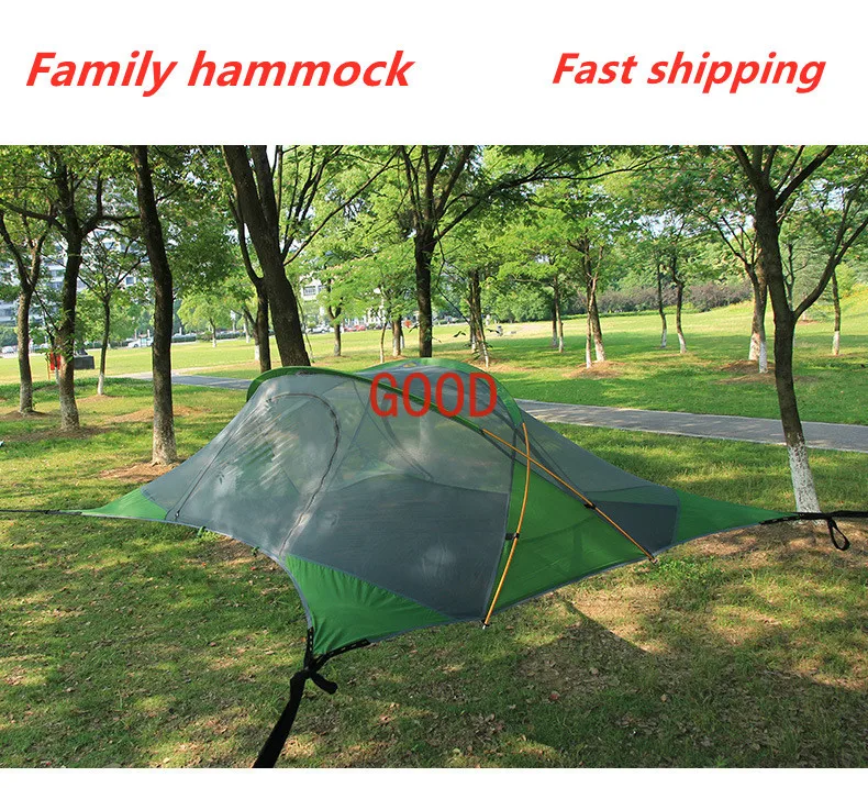 Family-Hammock-Triangle-Tree-Tent-Family-Travel-Camping-Fishing-Self ...