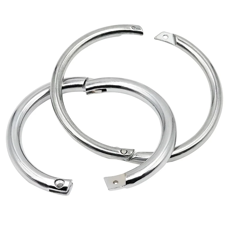 1Pcs Metal Cattle Nose Rings Bull Ox Cow Bovine Traction Clamp 9/10cm ...