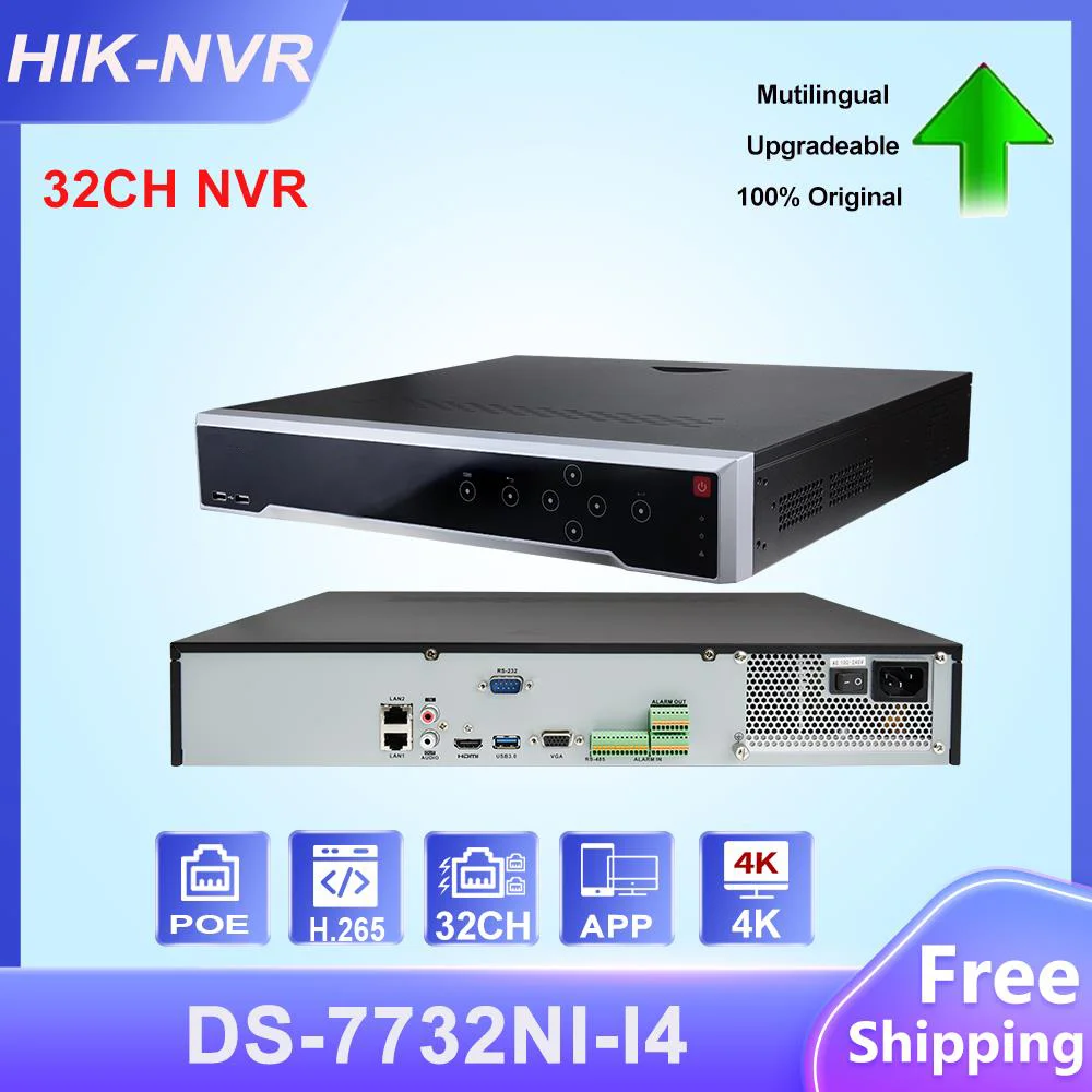 NVRs Network Video Recorders Modelo:DS-7732NI-I4/16P(B), 40% OFF