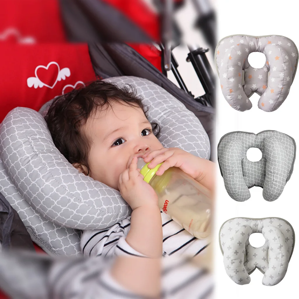 Baby Pillow Protective Travel Car Seat Head Neck Support Pillows ...