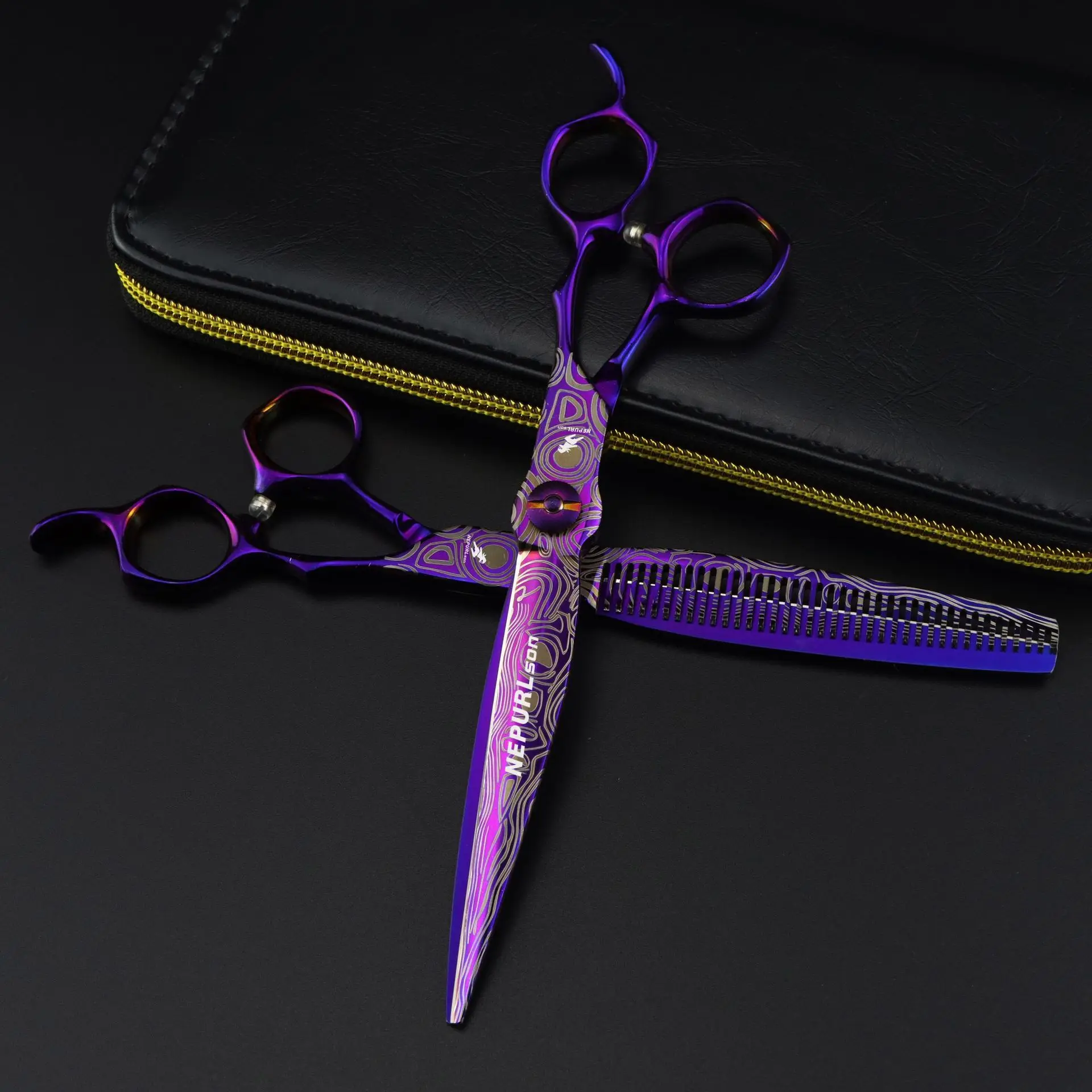 Purple Salon Scissors
