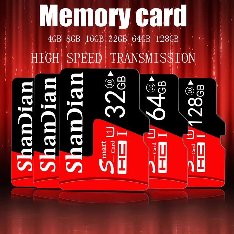 Shandian Ultra Smart Sd 128gb 32gb 64gb 32gb 16g 4gb Class 10 Card Sd ...