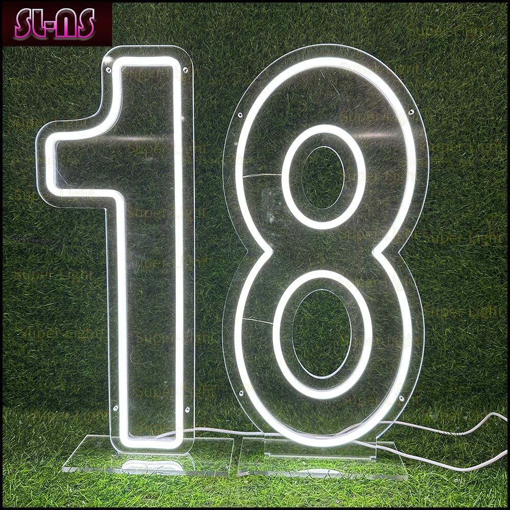 Custom-LED-Light-Up-Signs-Number-1-Neon-Signs-Wall-Decor-for-Bedroom ...