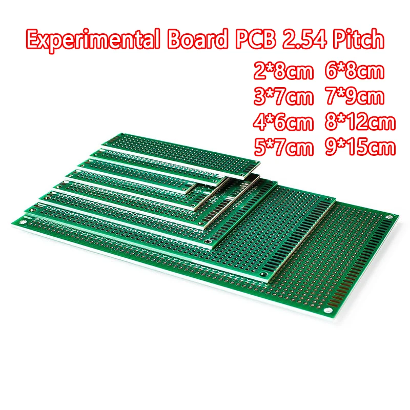 9x15 8x12 7x9 6x8 5x7 4x6 3x7 2x8 cm Double Side Prototype Diy ...