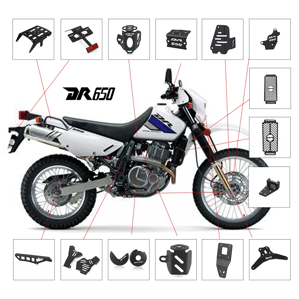 Motorcycle-For-Suzuki-DR650-DR650S-DR650SE-DR-650-S-SE-1996-2021-2022 ...