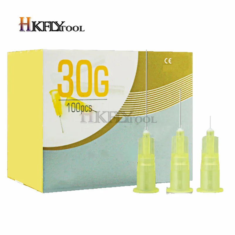 100pcs-Painless-small-needle-painless-beauty-ultrafine-30G-4mm-30G-13mm ...