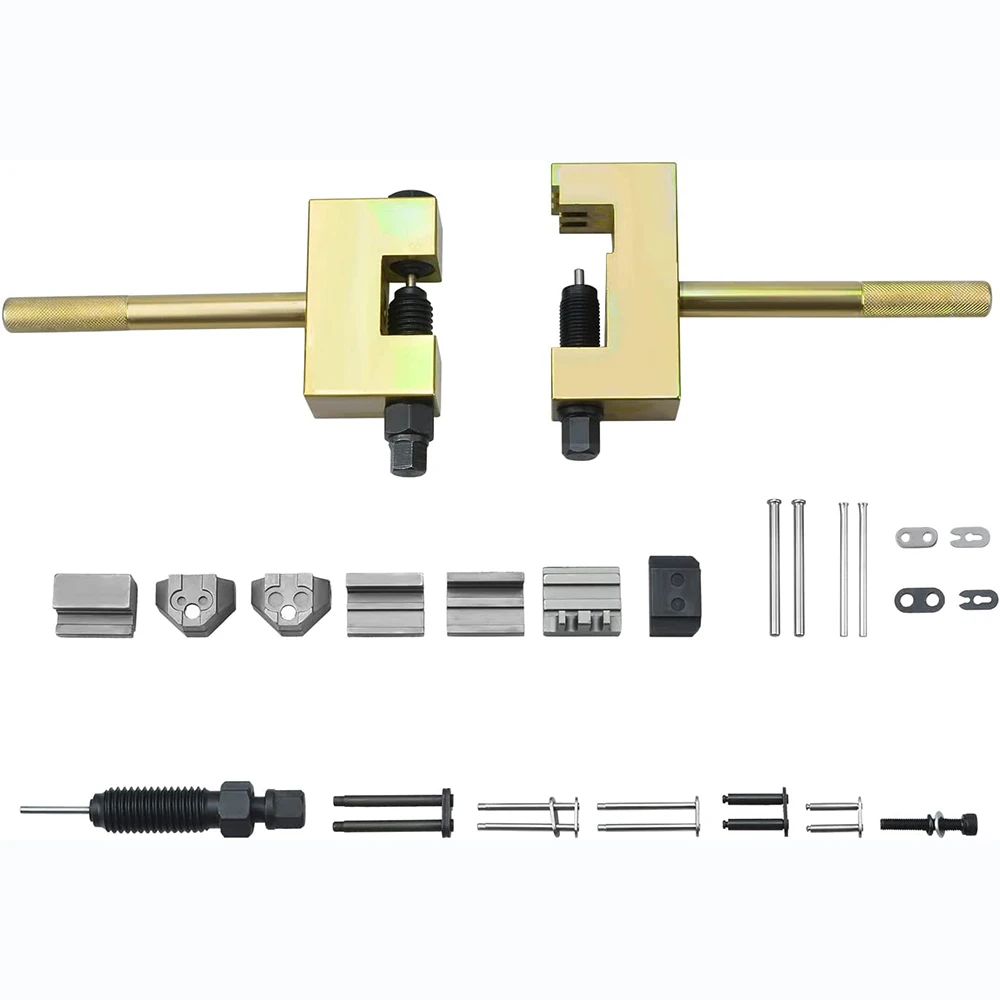 Engine Timing Chain Removal Installer Tool Kit Camshaft Riveting Set ...