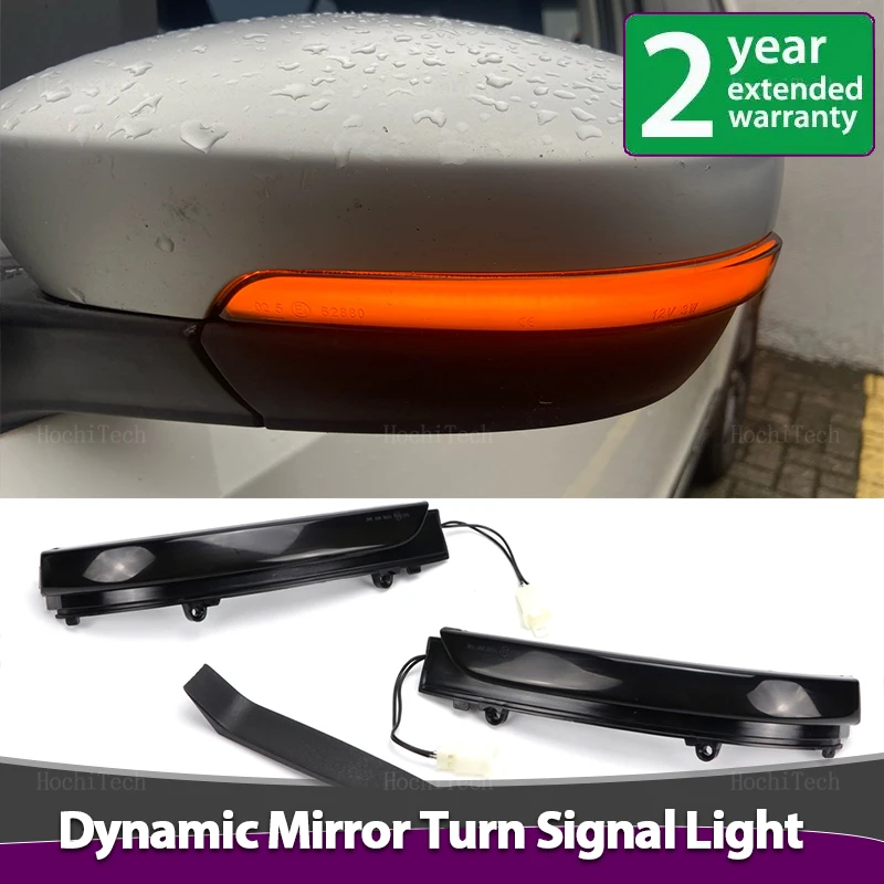2PCS-LED-Dynamic-Turn-Signal-Light-Mirror-Indicator-Blinker-Lamp-for-VW ...