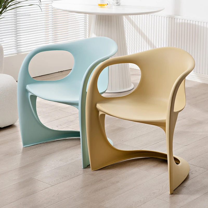 Nordic Designer Living Room Chairs Balcony Leisure Armchairs Cafe Rest ...