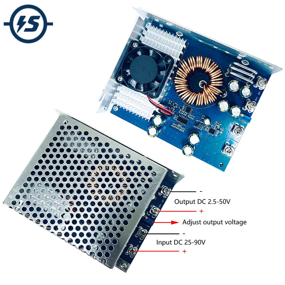 DC-DC-Buck-Converter-Board-Step-Down-Power-Supply-Module-1000W-50A-25V ...