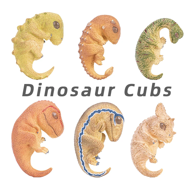 Jurassic Dinosaur Cubs Model Tyrannosaurus Rex Action Figures Open ...