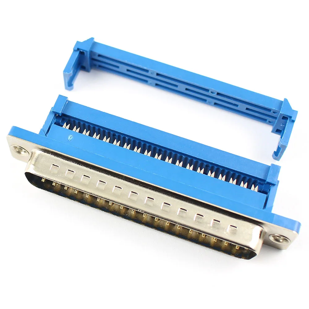 5pcs-D-SUB-37-Pin-37P-Male-Female-DB37-IDC-Shielding-Cover-Type-Adapter ...