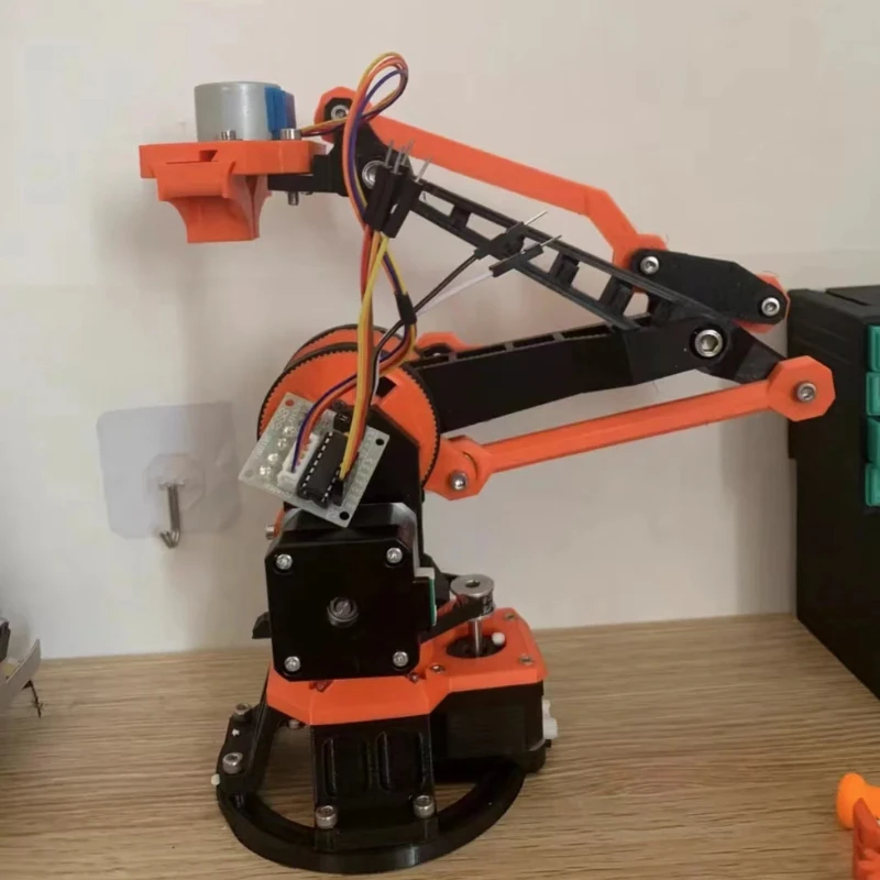 High-Precision-4-Dof-Stepper-Robot-Arm-Stepping-Motor-Claw-3D-Printing-Arm-Manipulator-For ...