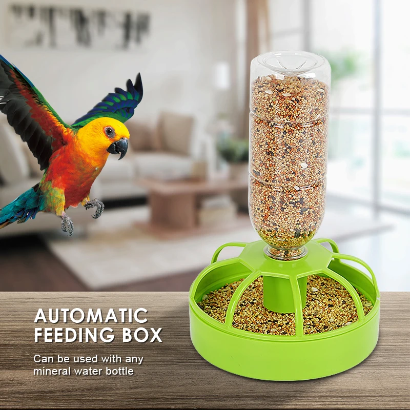 Bird Feeder Feeding Box Pet Supplies Purpose Eight Grid Large Capacity ...